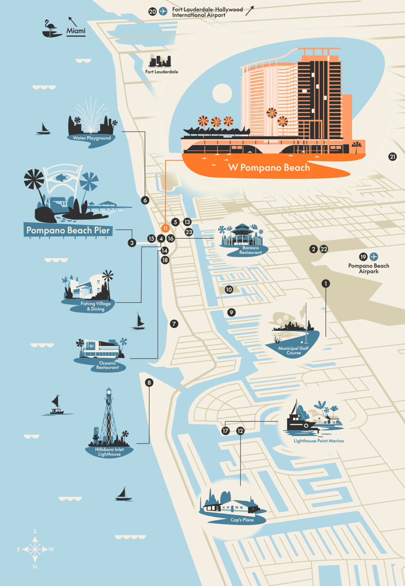 Where Is Pompano Beach Florida Located?
